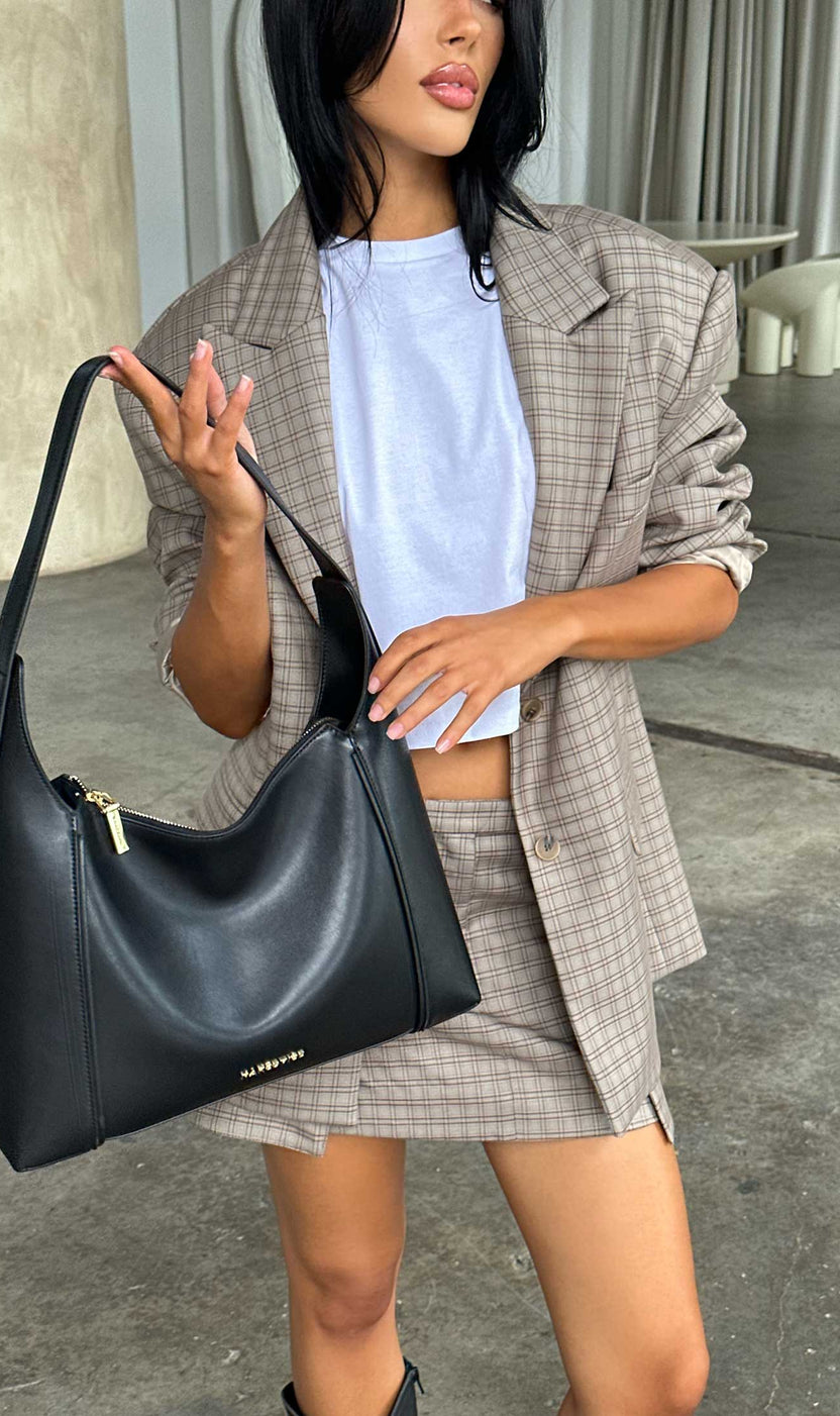 The Becca Gold | Women's Leather Handbag | Nakedvice